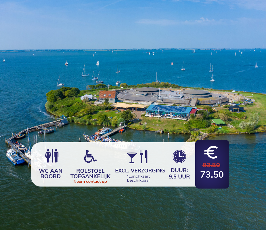 Bezoek het Forteiland Pampus! – Rederij van Hulst